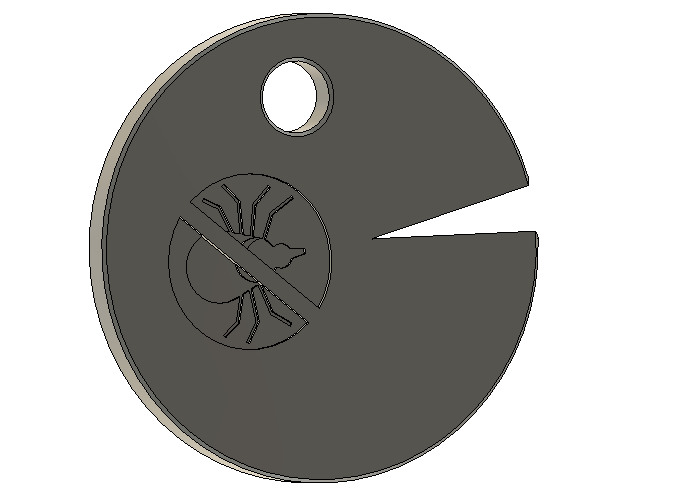 Tick Removal Coin by FabianVeile | Download free STL model | Printables.com