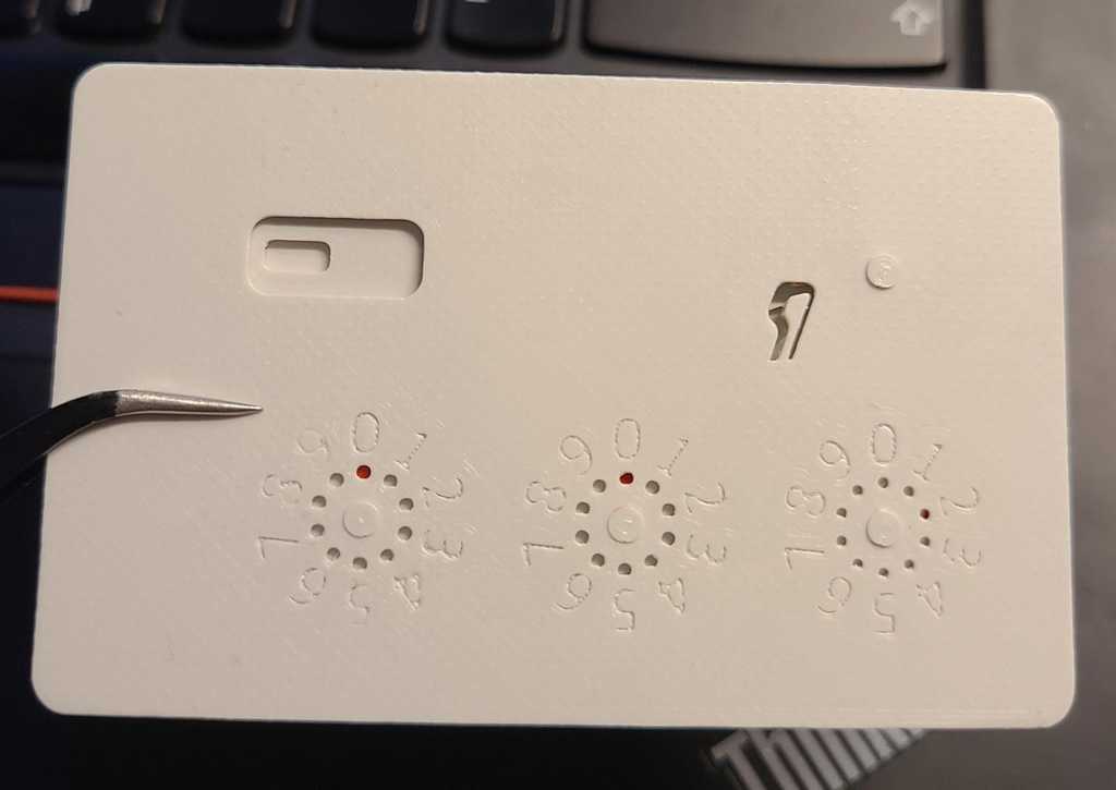 Worlds thinnest tally counter (proof of concept) par FabianVeile ...