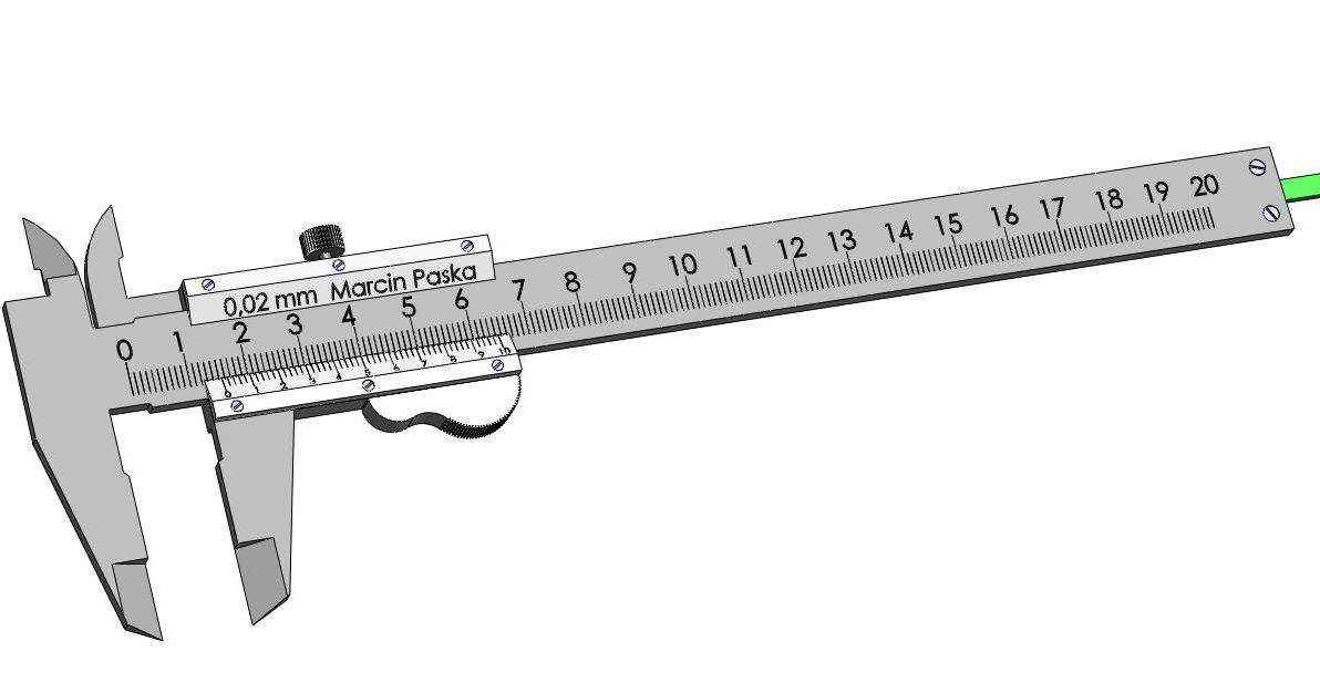 Toy caliper by MarcinPaska | Download free STL model | Printables.com