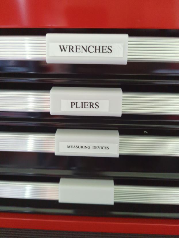 Craftsman Drawer Label Clip by 2AHumanRight | Download free STL model ...