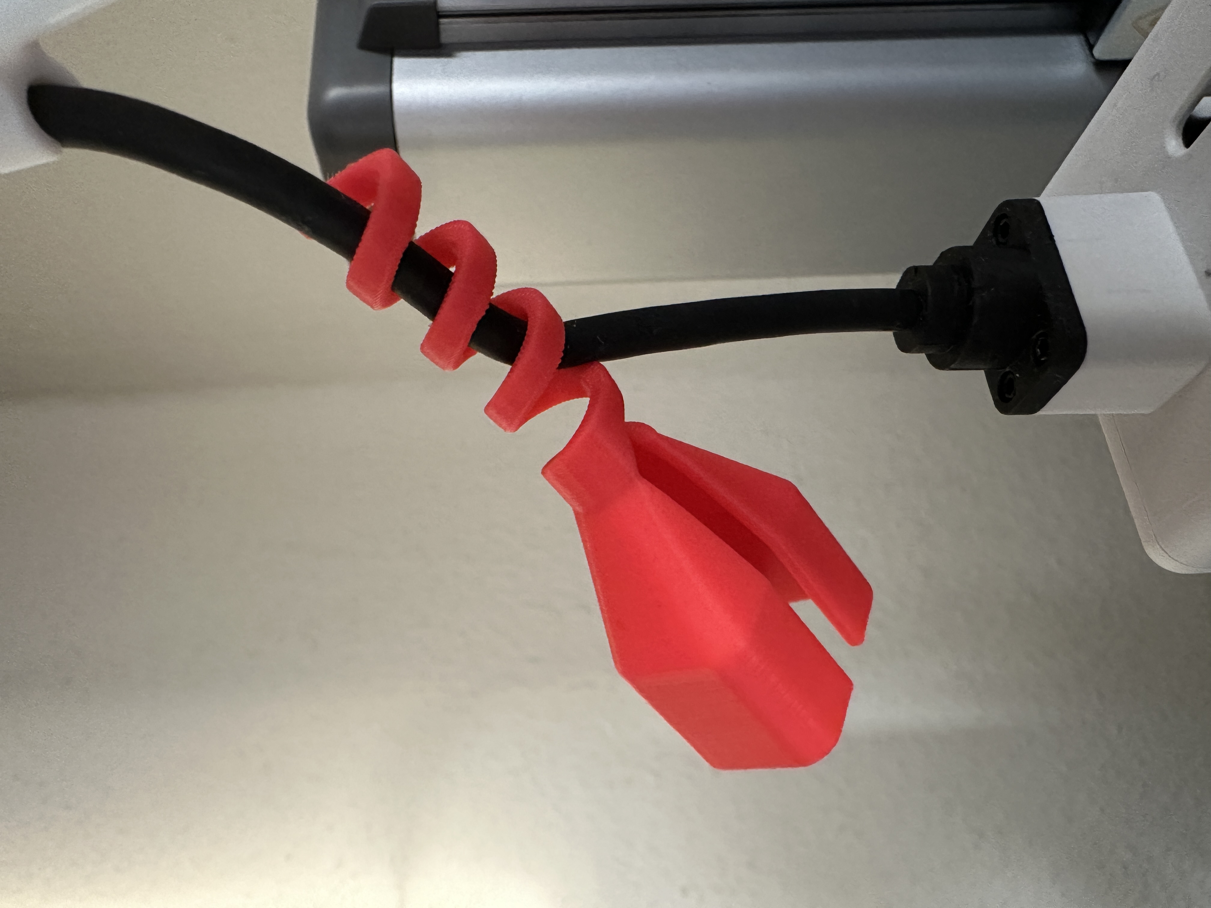 A1mini cable routing extruder side by Tom | Download free STL model ...