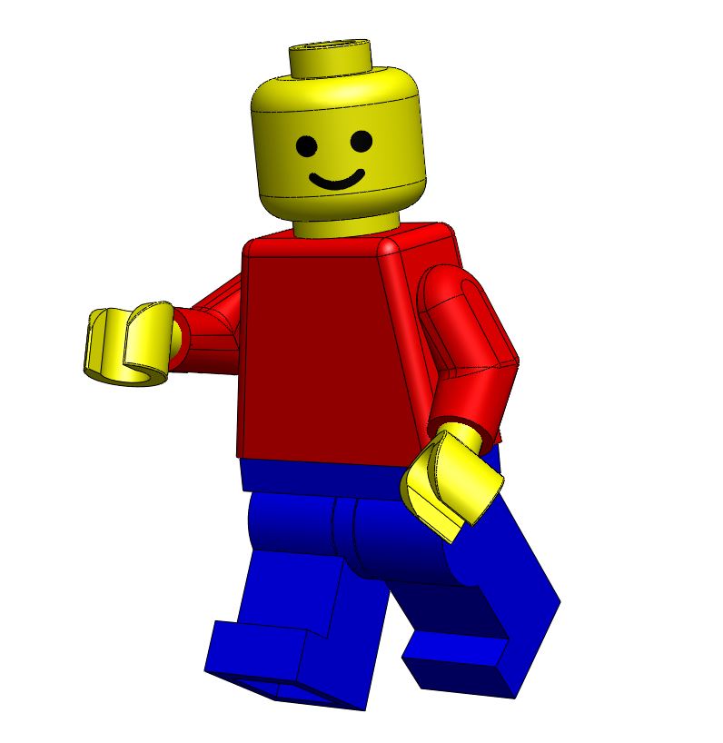 Lego man by MarcinPaska | Download free STL model | Printables.com