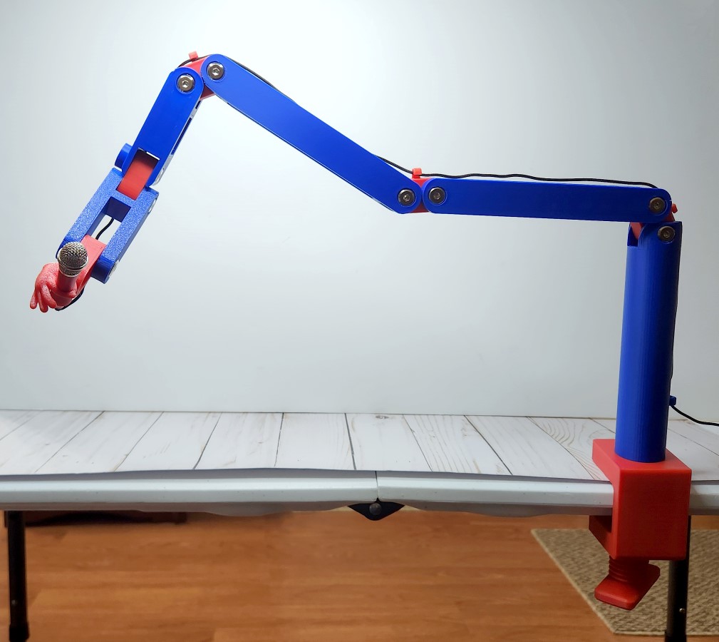 Boom Arm for Microphone - Mini Microphone with Tiny Hand by ...