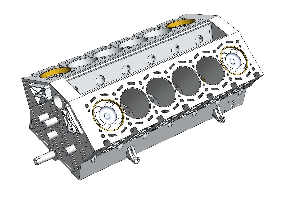 V12 Engine Design by MarcinPaska | Download free STL model | Printables.com