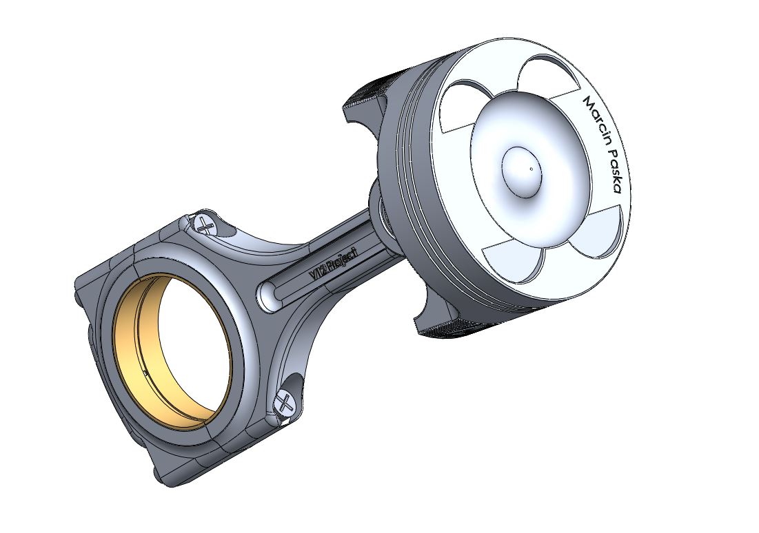 V12 Engine Design by MarcinPaska | Download free STL model | Printables.com