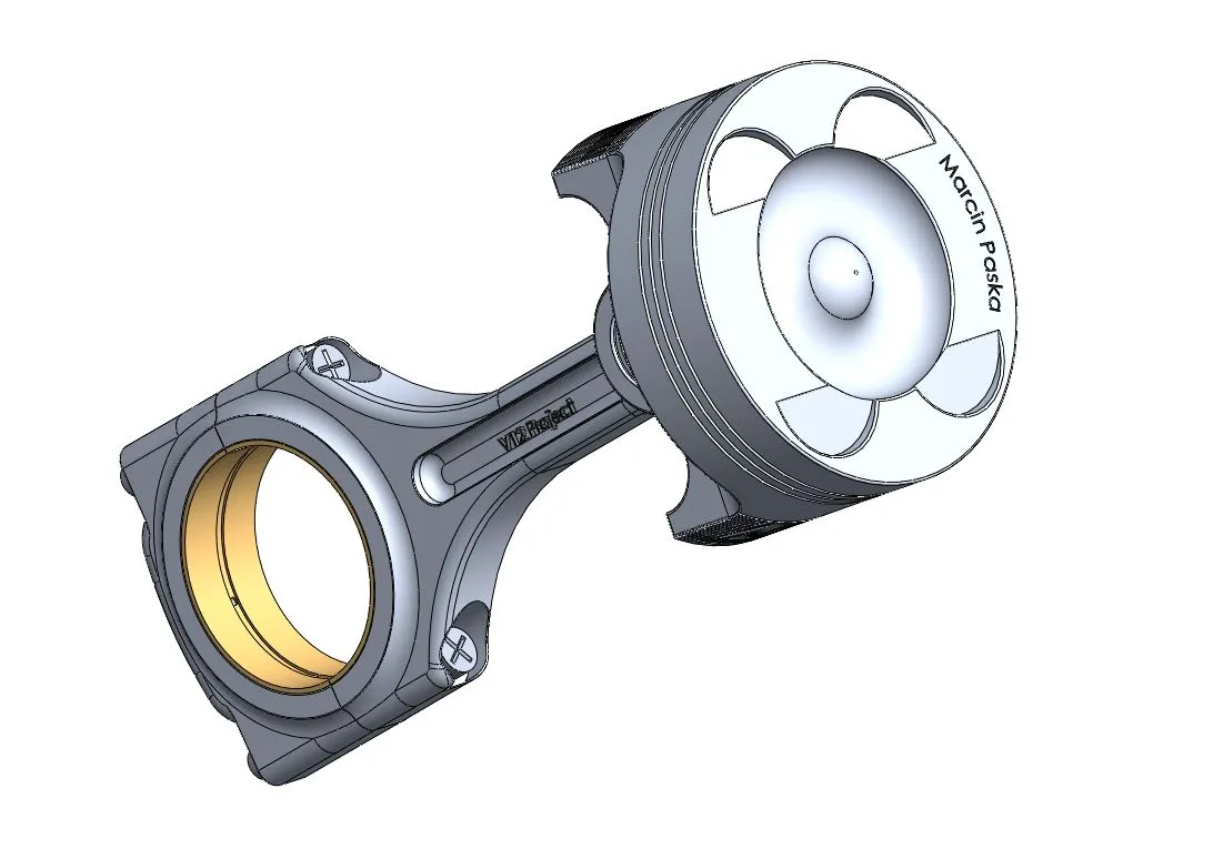 V12 Engine Design by MarcinPaska | Download free STL model | Printables.com
