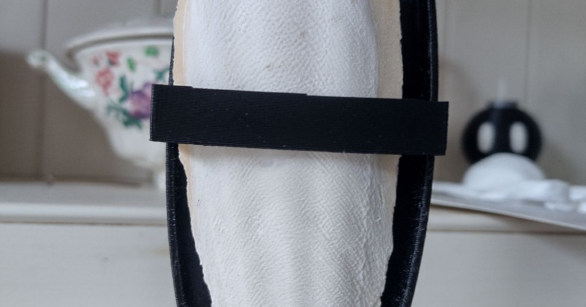 Cuttlefish bone holder by sammythesquibb | Download free STL model ...