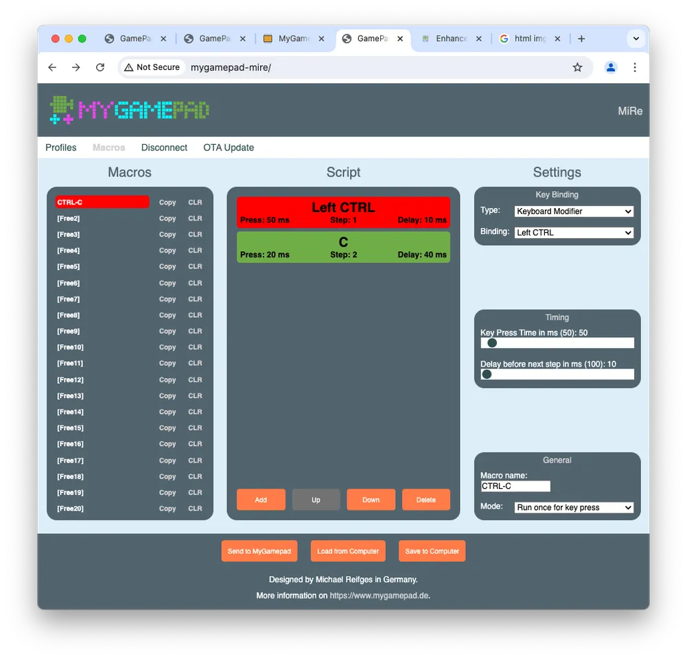 MyGamepad by MIRE | Download free STL model | Printables.com