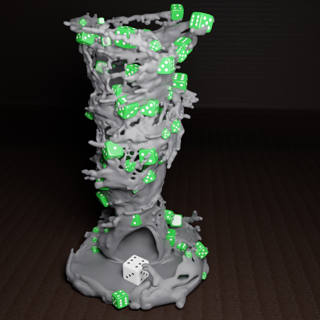 Impossible Dice Tornado Tower von Maker81 | Kostenloses STL-Modell ...