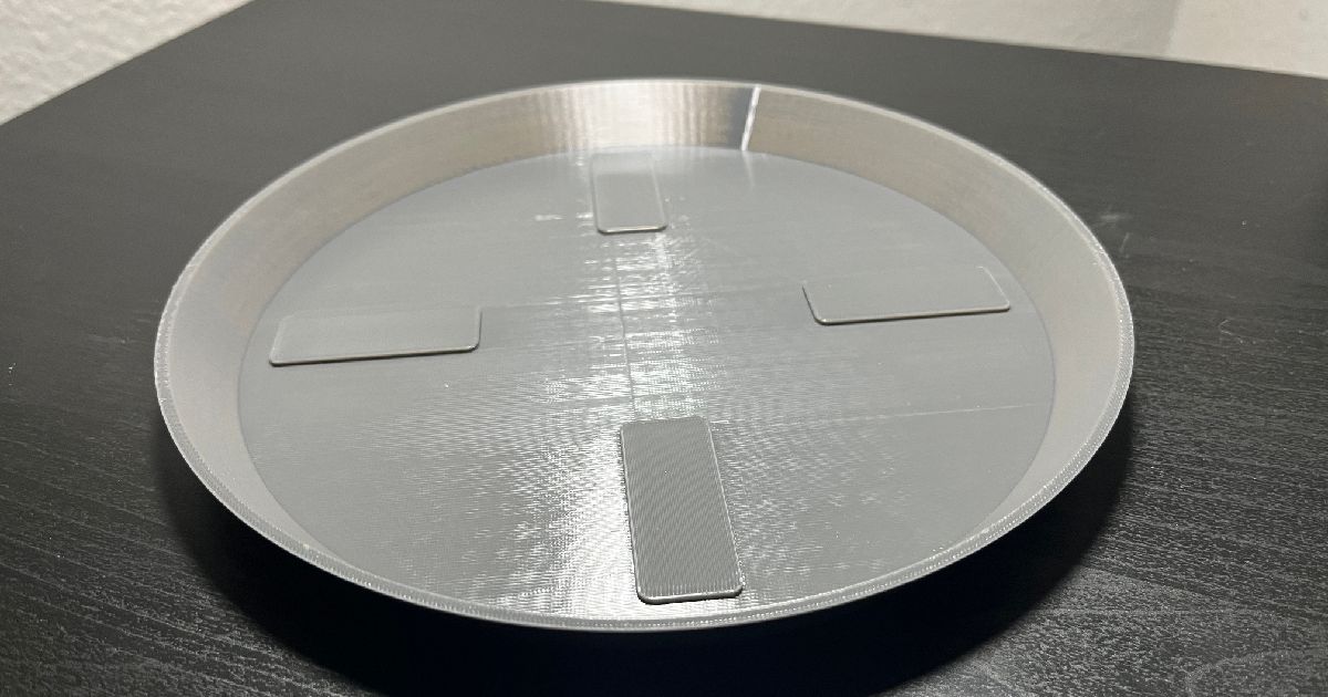 Flower pot coaster - Plant pot coaster by CHEETAH | Download free STL ...