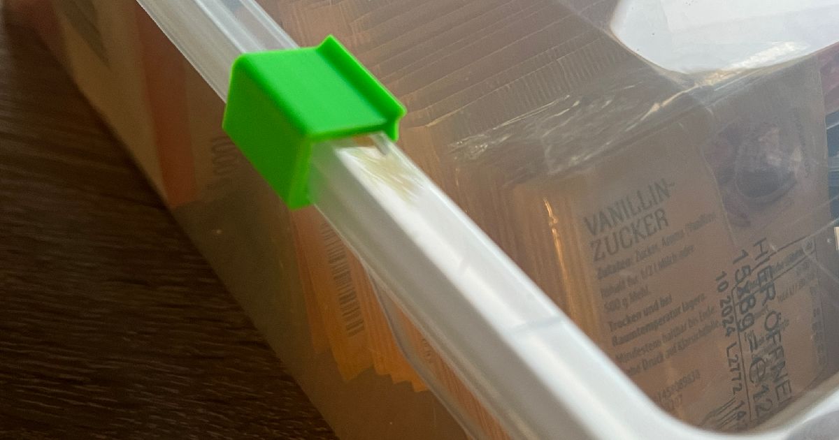 StorageBox Clip - Rotho Clear Box - 5L by CHEETAH | Download free STL ...