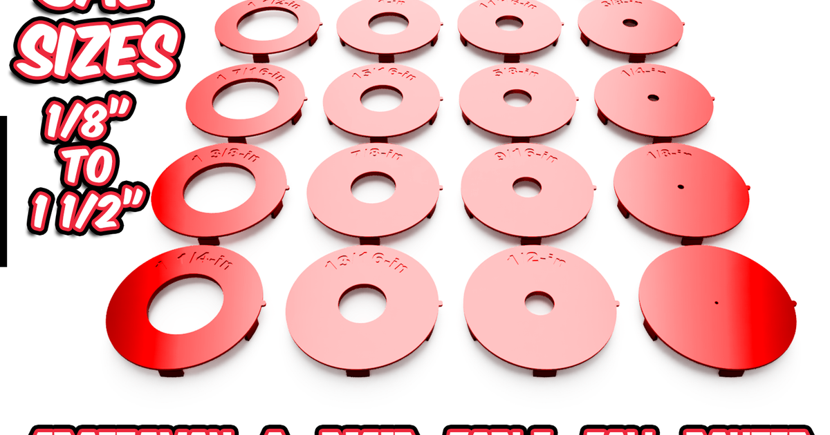 Craftsman Table Saw Router Table Zero Clearance Insert - SAE Sizes by ...