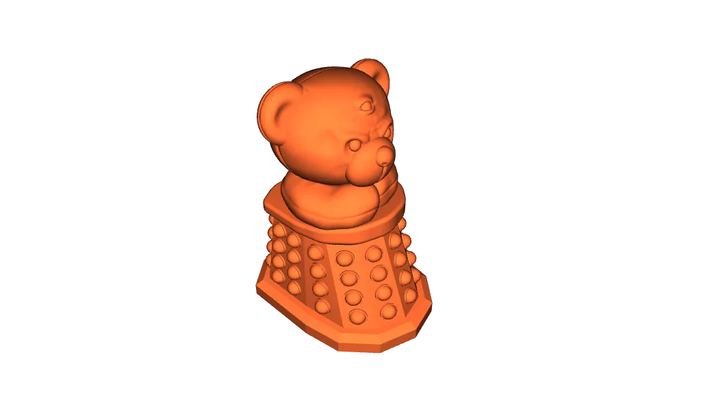Davros Bear by Bugman_140 | Download free STL model | Printables.com
