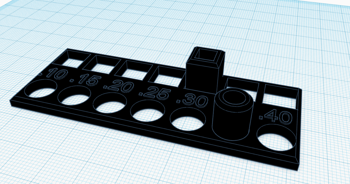 Printer Tolerance Test - Optimized, Faster Print and Less Filament by ...