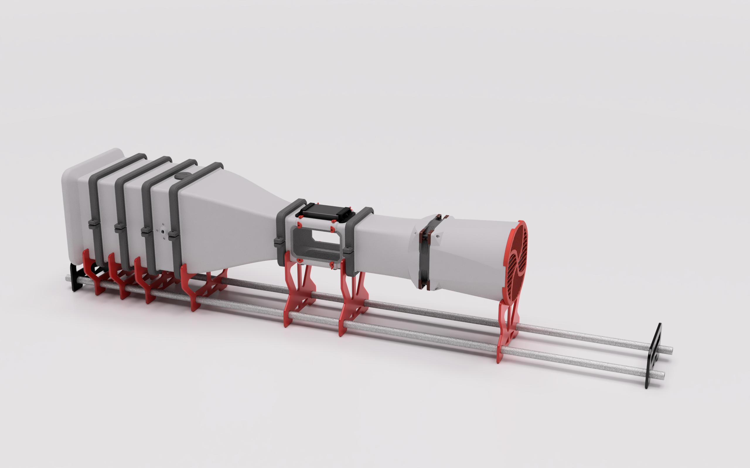 EMT Conduit Stand for Modular STEM Wind Tunnel (RepRack-inspired) by ...
