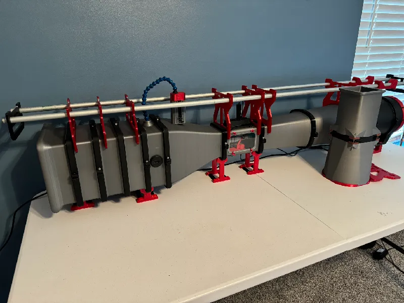 EMT Conduit Stand for Modular STEM Wind Tunnel (RepRack-inspired) by ...