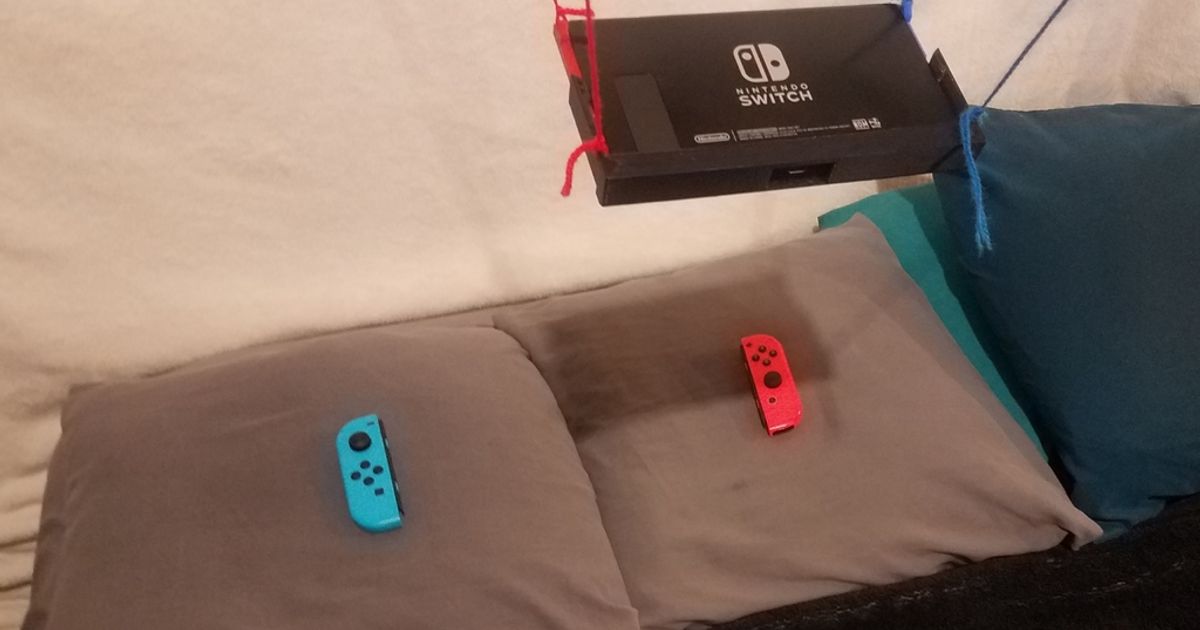 Nintendo Switch Console Hanger v2.0 by Stetofire | Download free STL ...