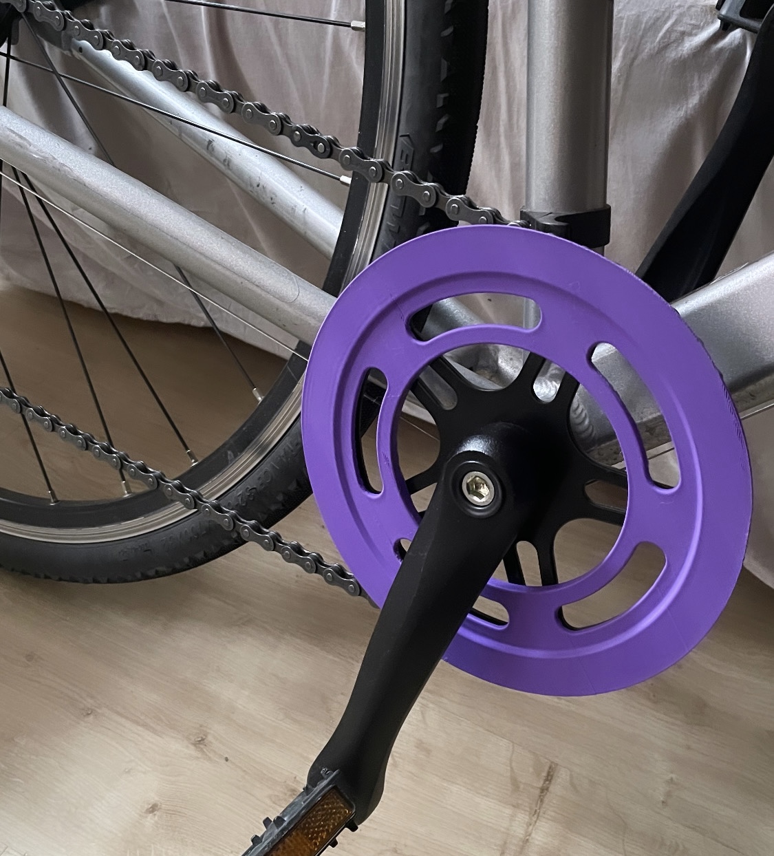 Bike crown chain cover by Tocxo | Download free STL model | Printables.com