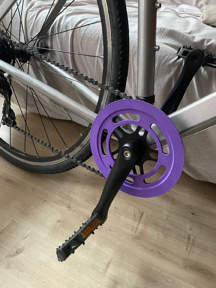 Bike crown chain cover by Tocxo | Download free STL model | Printables.com