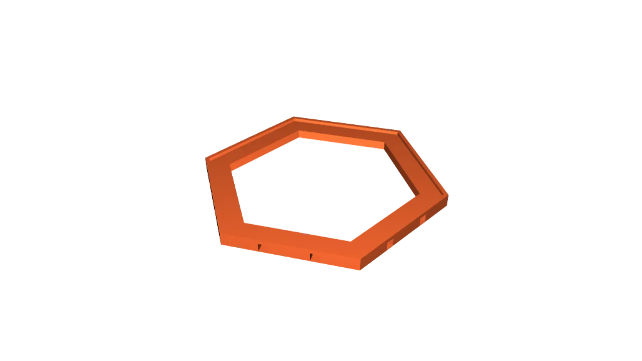 Settlers of Catan Magnetic Hex Shell by Stetofire | Download free STL ...