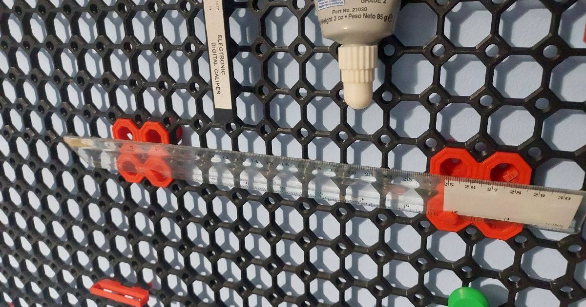 Multiboard 30cm ruler holder by Oliver Punter | Download free STL model ...