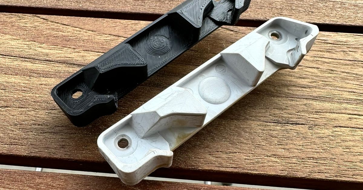 Strike plate lock for Velux roof windows by Make-A-Shape.de | Download ...