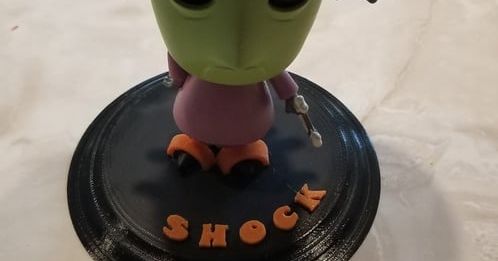 Shock Pop Stand by clubmedic | Download free STL model | Printables.com