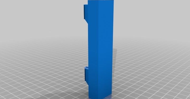 Ribbon Guide for 4040 Aluminum Frame by clubmedic | Download free STL ...