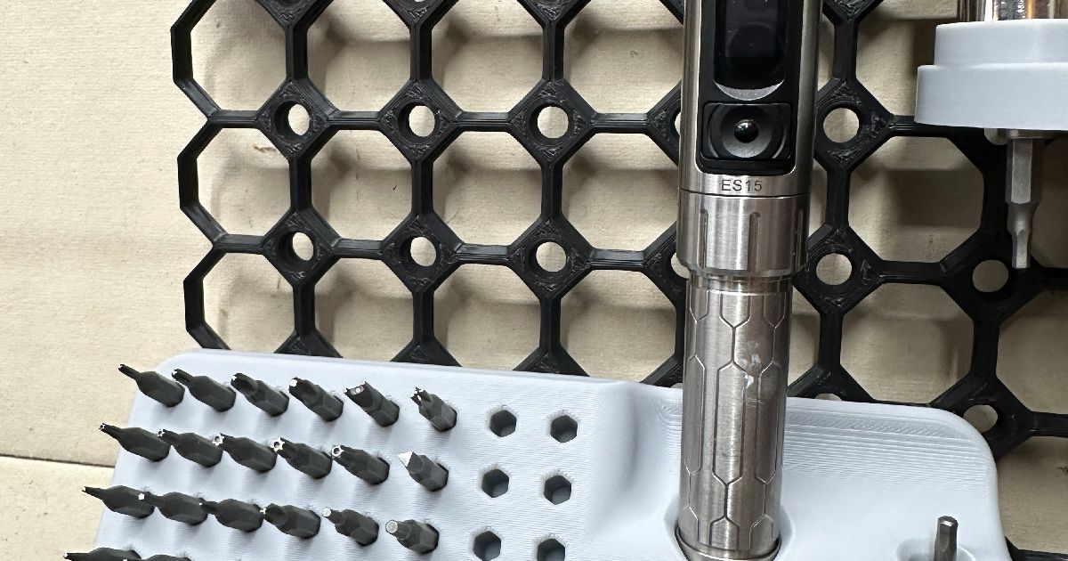 ES15 Driver and Bit Holder - Multiboard by rowdawg22 | Download free ...