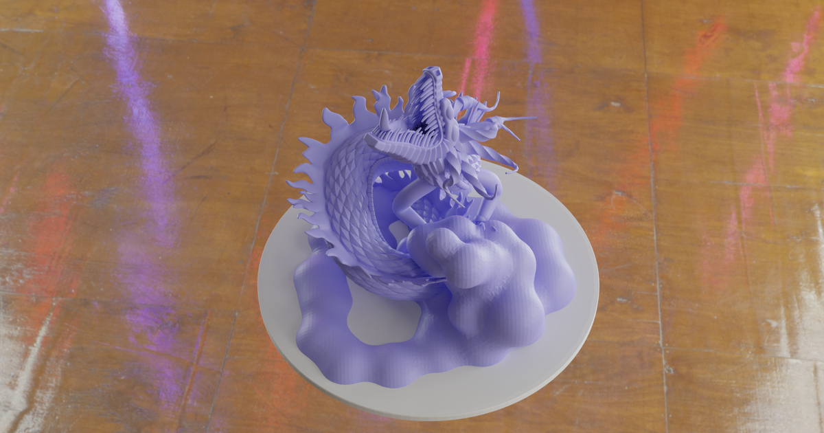 Rising Dragon Dice Tower by Nox | Download free STL model | Printables.com