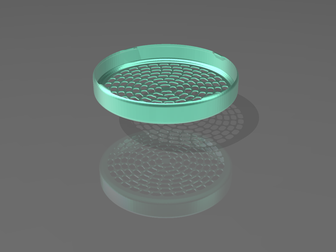 optimal parametric drain lid by Jack | Download free STL model ...