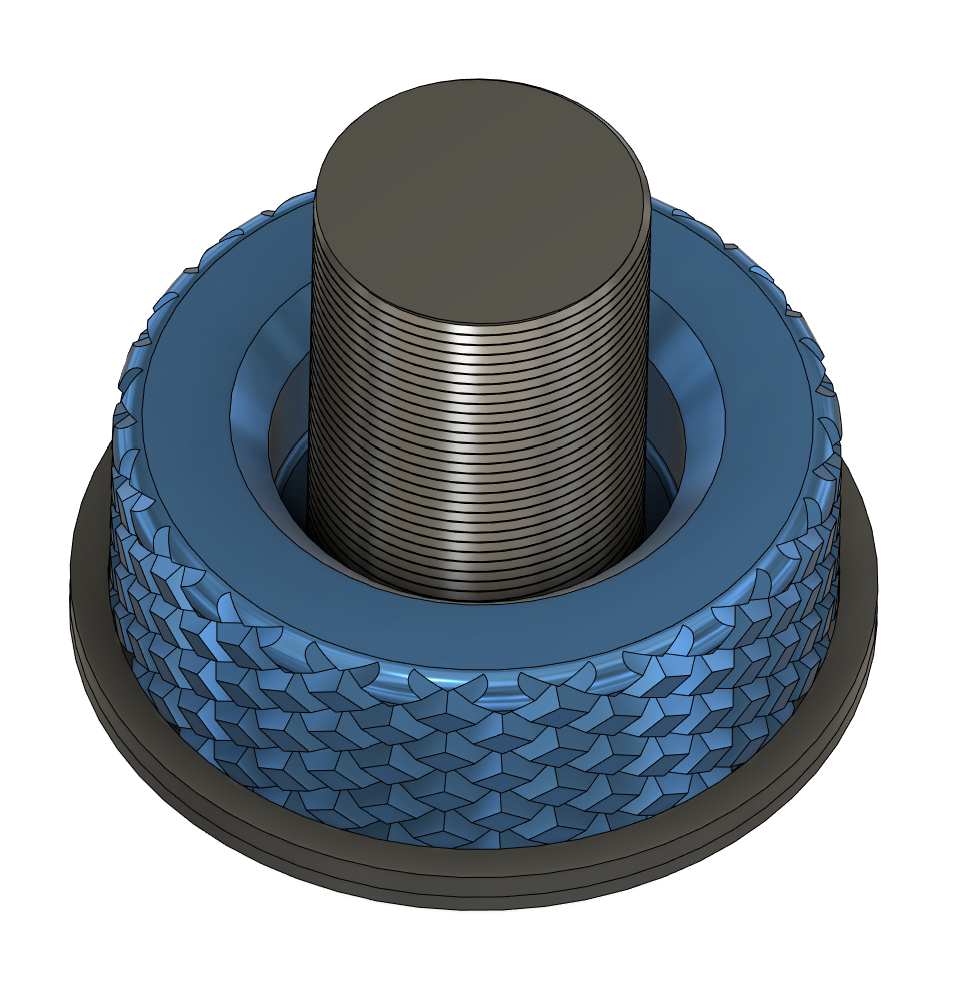 Leveling Foot for 1.25" Speed Rail by crashkg | Download free STL model ...