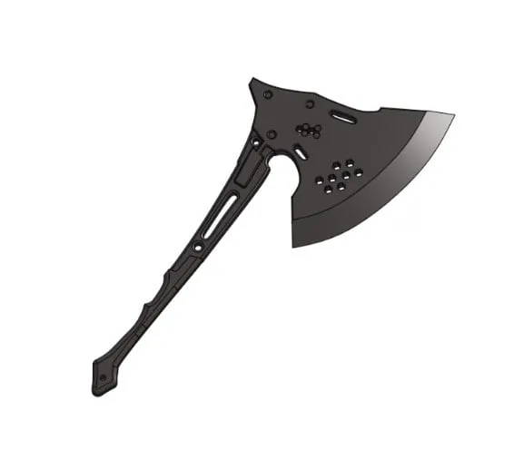 Kikoru Shinomiya's Axe by ReProps | Download free STL model ...
