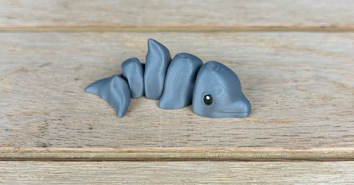 Dolphin Fidget by Built_Over_Bot | Printables Store