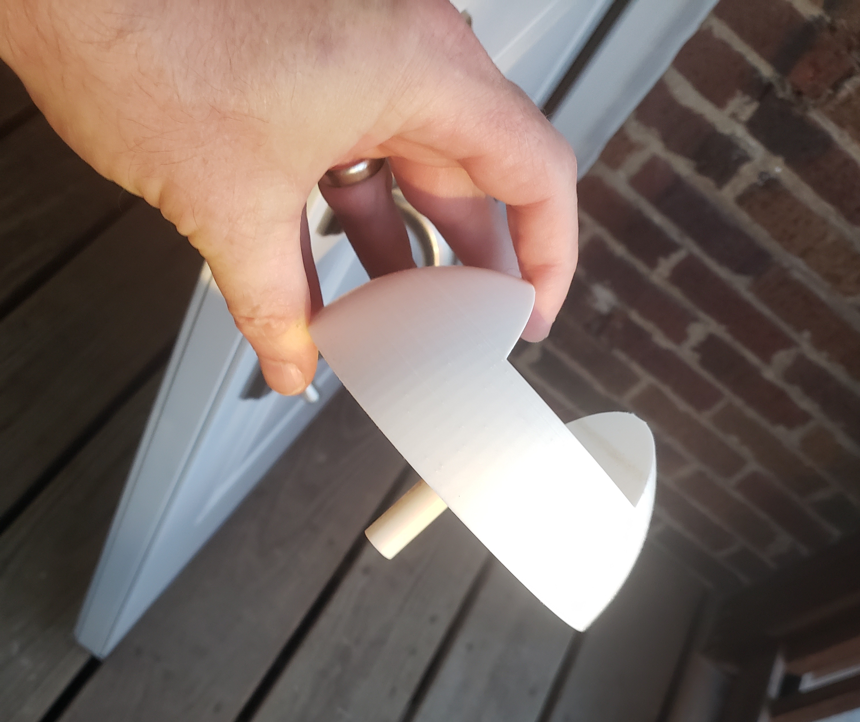 Deck Door Stop by Openscaddad | Download free STL model | Printables.com