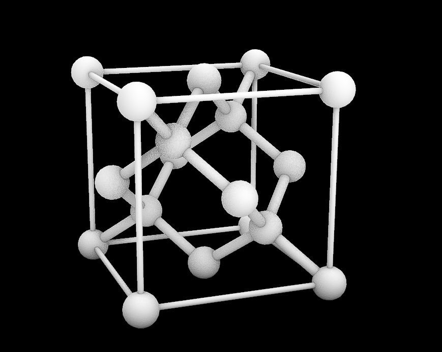 cubic crystal structure Sculpture by gongshu lin | Download free STL ...