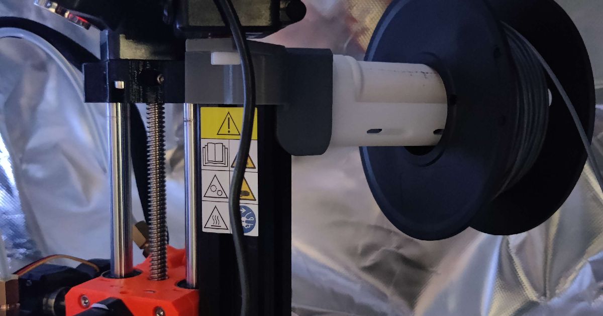 Prusa Mini Filler Simple Spool Holder + Camera Mount by Mana Dream ...