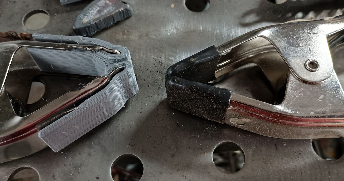 Anvil 2" Spring Clamp Jaws by FrankB | Download free STL model ...