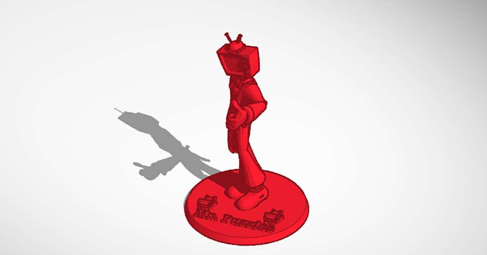 Mr. Puzzles Figure (now with a "2 thumbs up" version!) by Mr. Puzzles ...