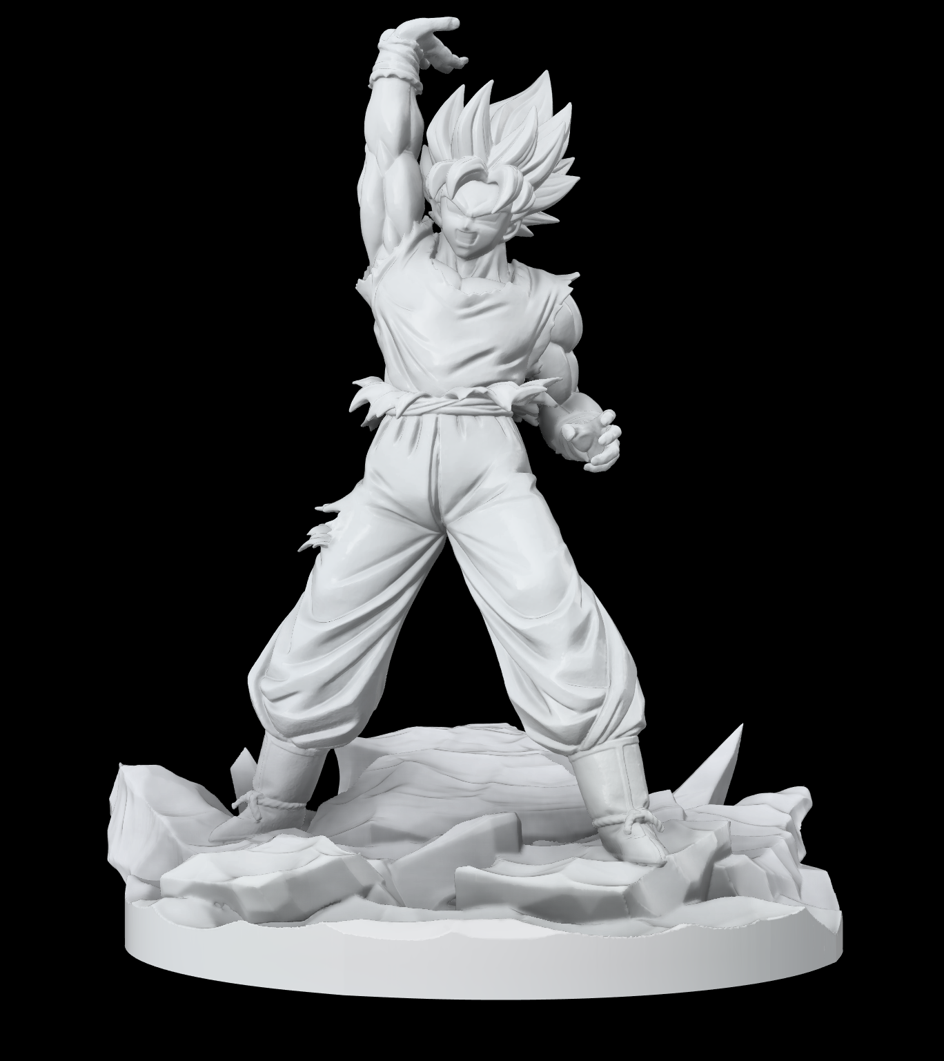 Dragonball Son Goku by Tobi_Tobi | Download free STL model | Printables.com