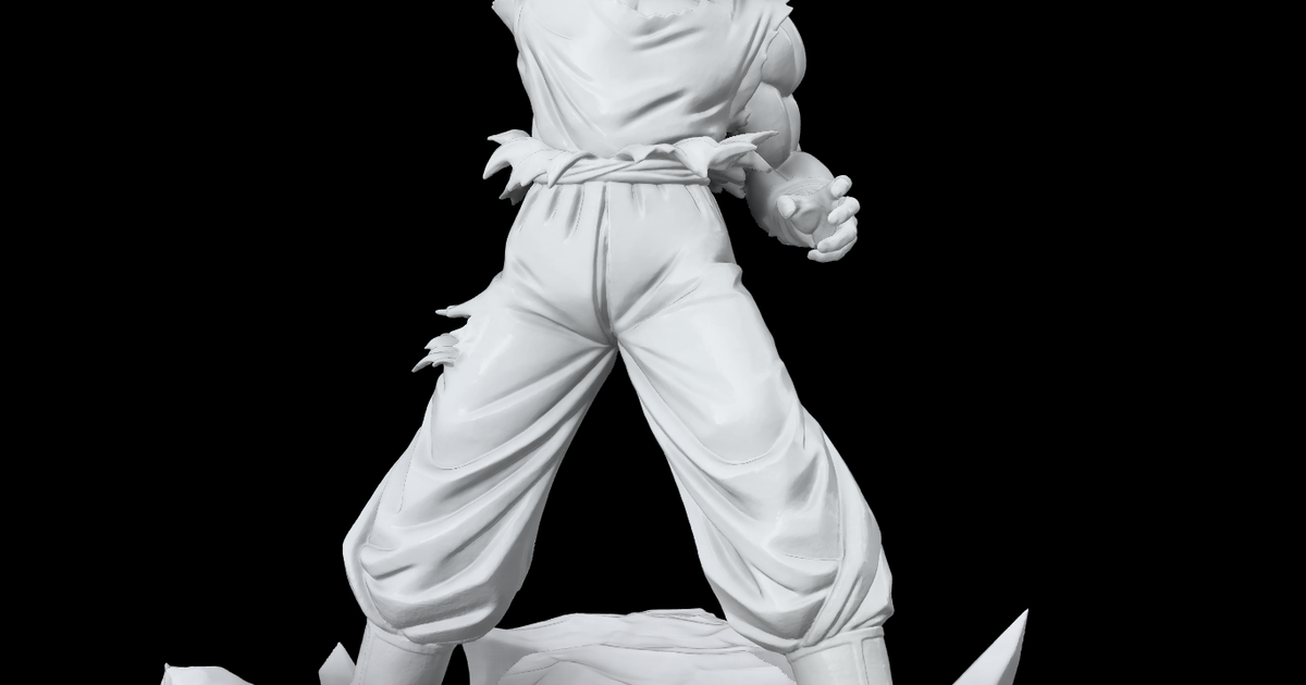 Dragonball Son Goku by Tobi_Tobi | Download free STL model | Printables.com