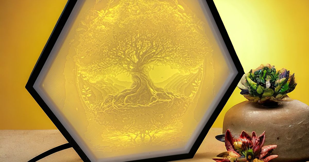 Wallart Life Tree by Tobi_Tobi | Download free STL model | Printables.com