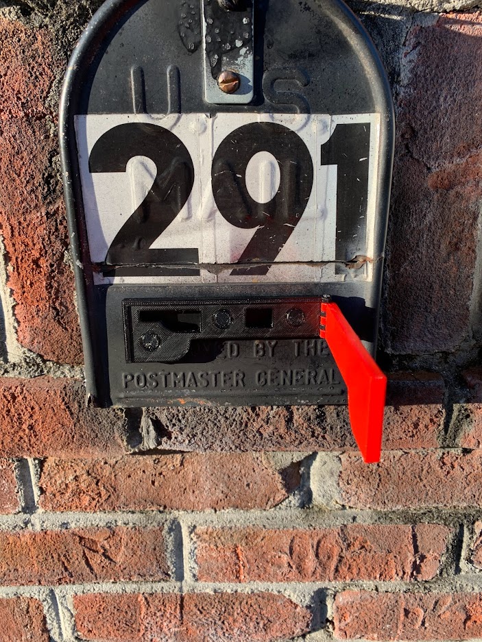 Magnetic Mailbox Flag by cnorton9494 | Download free STL model ...