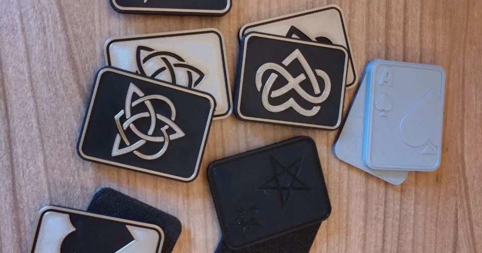 Magnetic Fidget Cards by ueda | Download free STL model | Printables.com