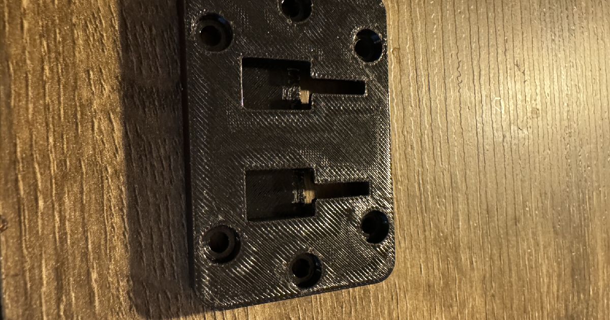 Lido Style Female Mount by ppennza | Download free STL model ...