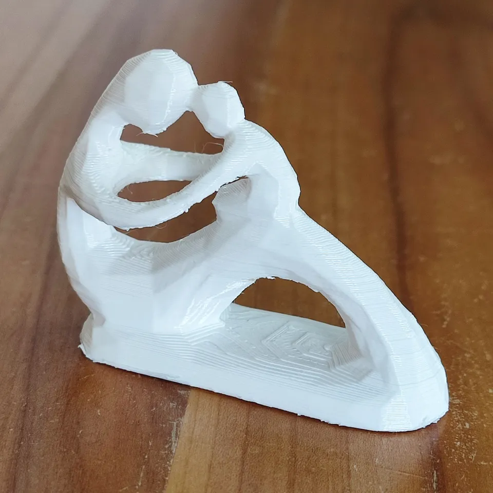 Mother and child low poly sculture - mothers day by Maker81 | Download ...
