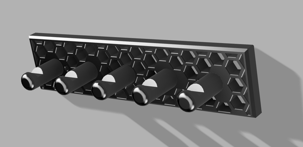 Key Holder Wallmount by Tobi_Tobi | Download free STL model ...