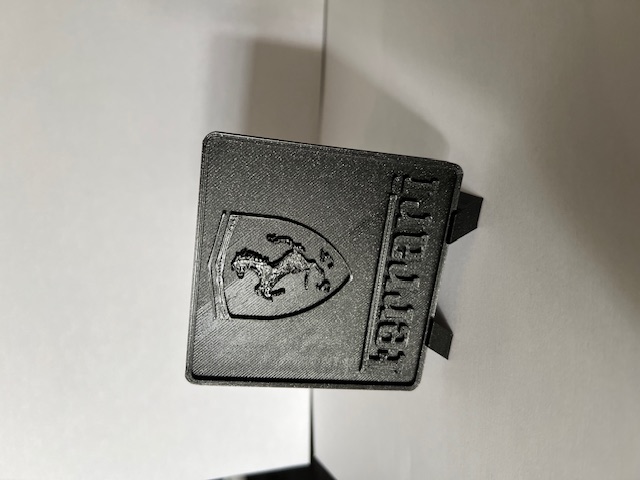 Ferrari logo plate by Piletz | Download free STL model | Printables.com