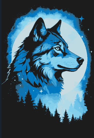 Blue Wolf by julian_nikolovv | Download free STL model | Printables.com