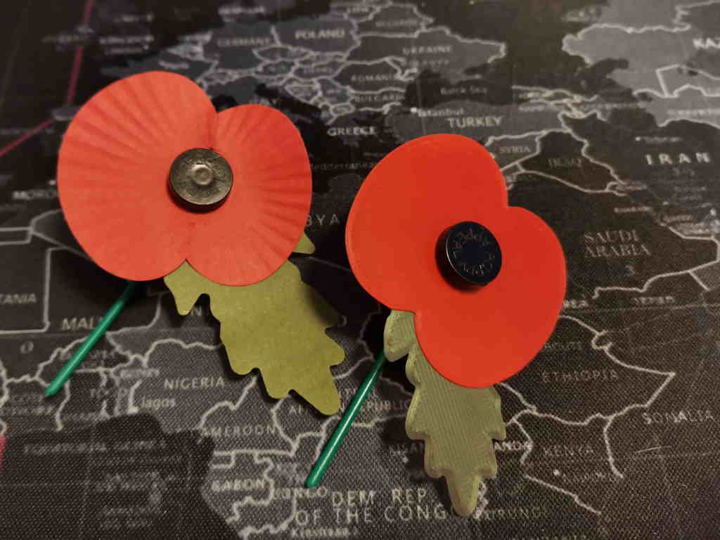 Poppy Appeal Paper replacement by Edward | Download free STL model ...